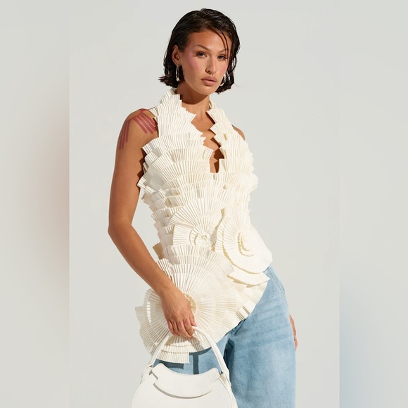 AKIRA | Tops | Akira Label Cover Me In Love Halter Top | Poshmark
